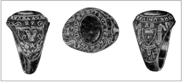 The First UT Senior Ring | The UT History Corner